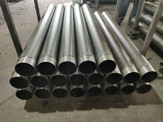 G105 Steel Double Tube Wall Drill Pipe , 4 1/2 inch Remet Threads RC ...